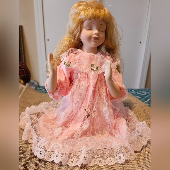 Other | Vintage Praying Porcelain Doll | Poshmark